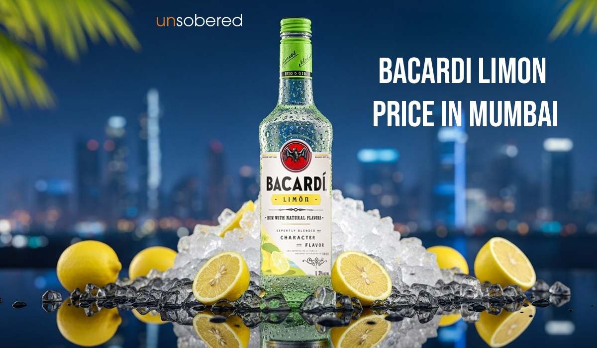 Bacardi Limon Price in Mumbai 2025: 180ml, 375ml, 750ml