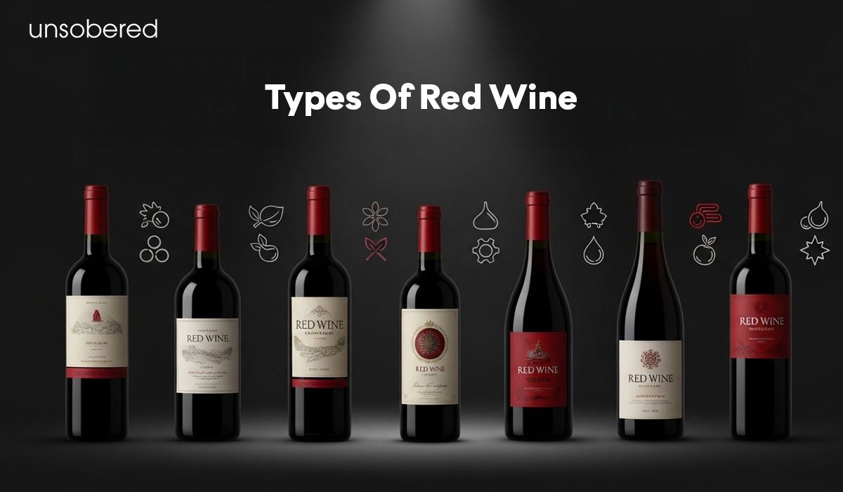 Top 7 Different Types of Red Wine & Unique Flavour Profiles