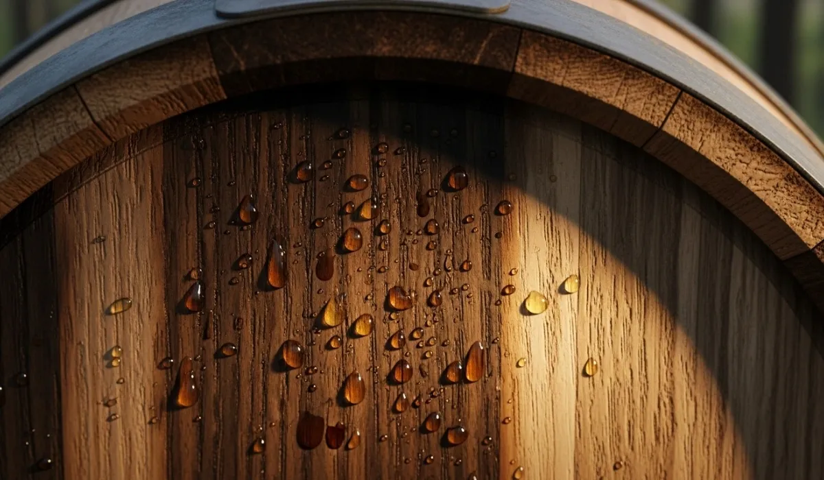 Wood Chemistry Transforms Clear Spirit into Golden Whiskey